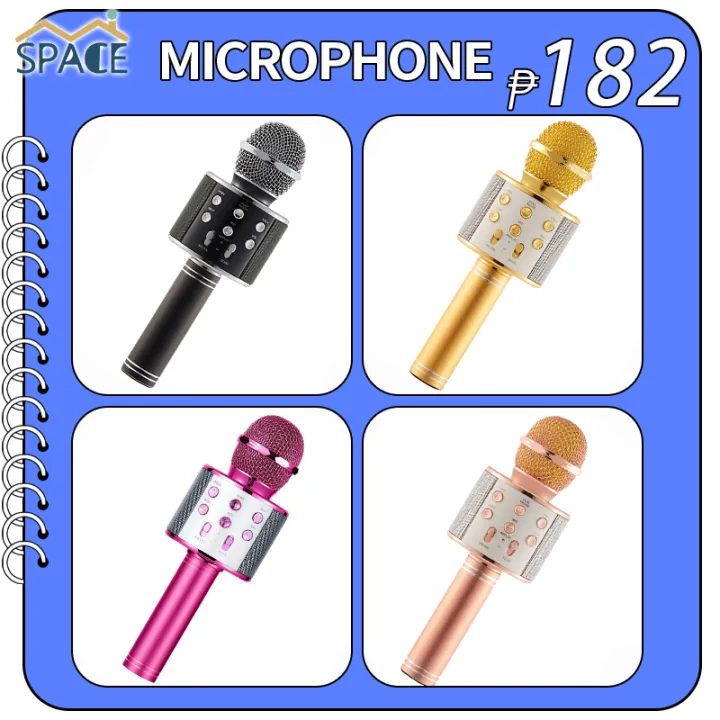 M-SPACE Microphone Wireless KTV Karaoke Bluetooth Handheld Mic HIFI ...