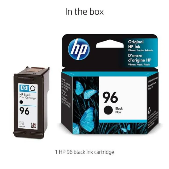HP 96 Black Original Ink Cartridge (C8767WN) | Lazada PH