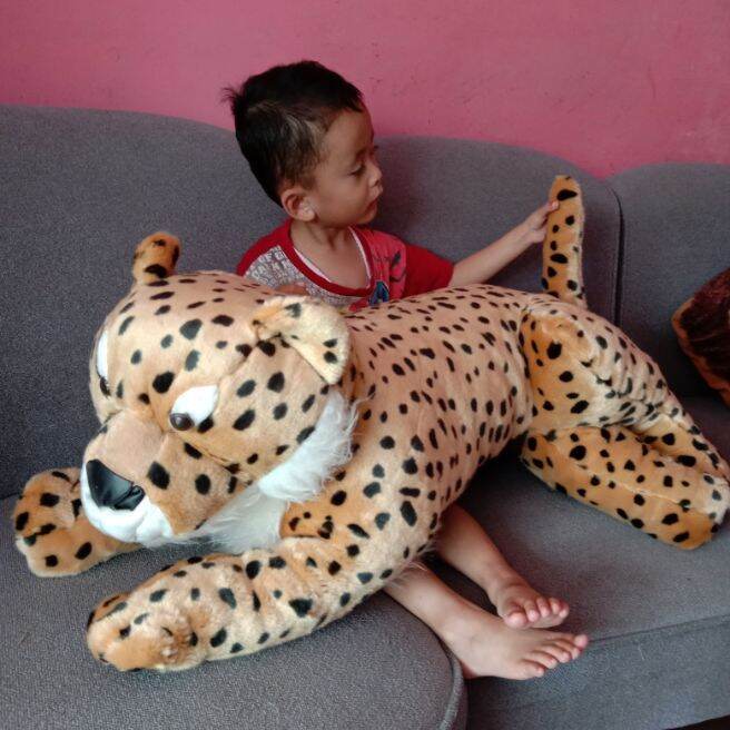 BONEKA KUCING MACAN HARIMAU SINGA TIGER DOLL JUMBO BESAR KARAKTER ...