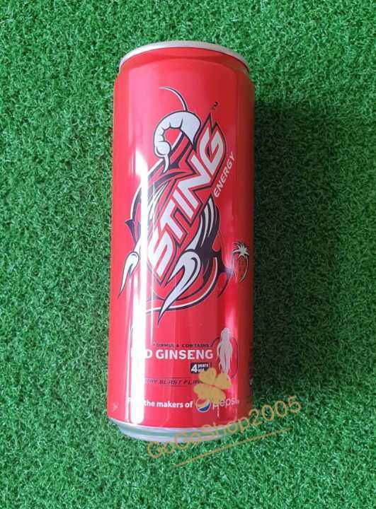 【Vietnam】1 Can Sting Energy Drink Strawberry Flavor (320 ml) - Nuoc ...