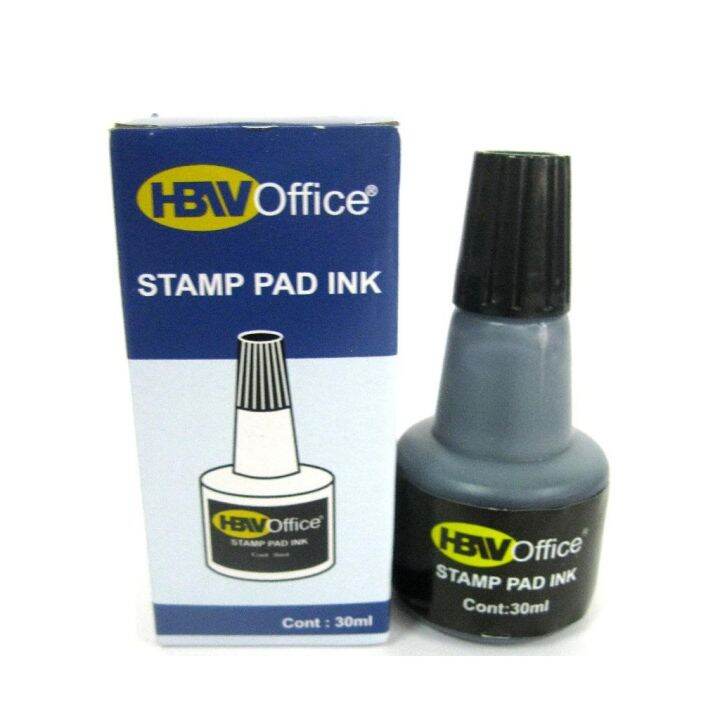 HBW Office Stamp Pad Ink Refill 30ml | Lazada PH