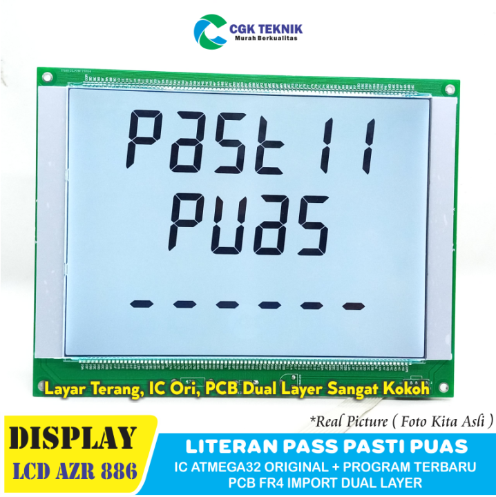 CGK TEKNIK - LCD PERTAMINI POM MINI AZR 886 / LAYAR POM MINI LCD 886 | Lazada Indonesia