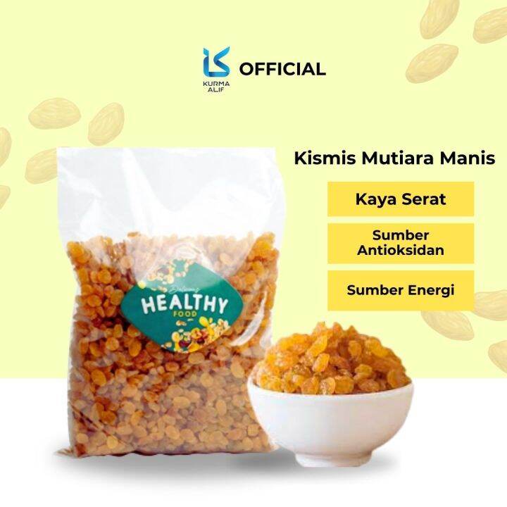 Kismis Mutiara Manis 250 grams Sweet Raisin Simin | Lazada Indonesia