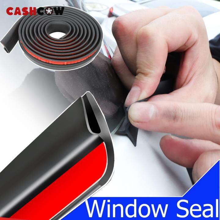 CASHCOW Type H Car Front Windshield Seals Rubber Rear Window ...