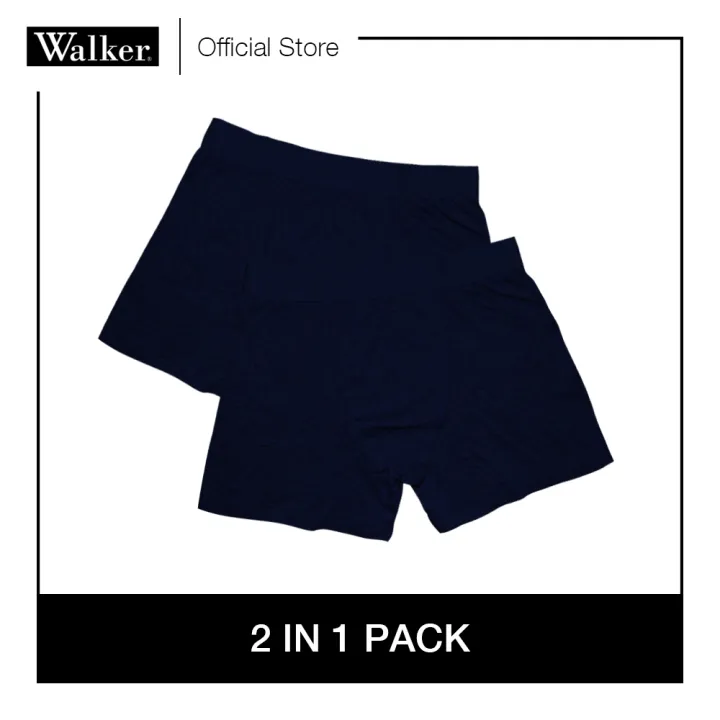 Walker Classic Boxer Brief Bundle of 2 (Navy Blue) | Lazada PH