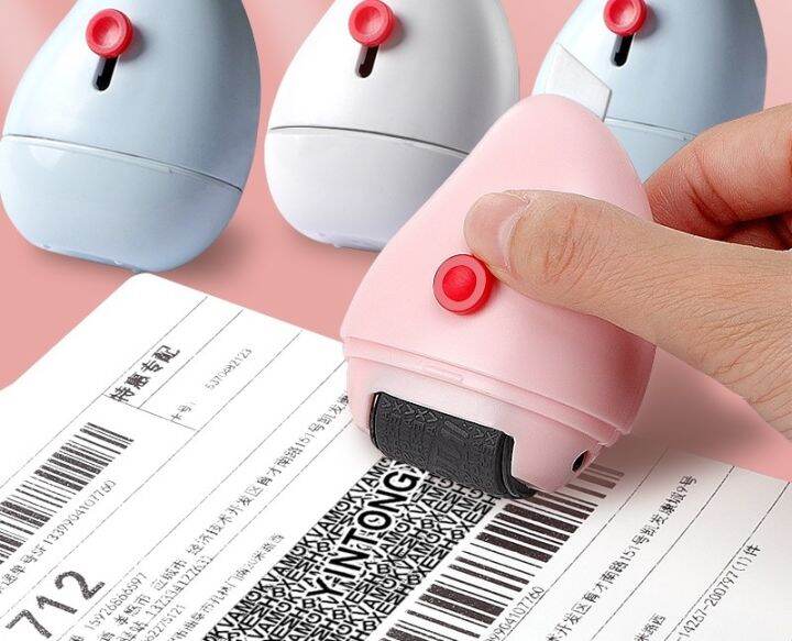 [SG SELLER] Identity protection stamp roller to cover up confidential ...