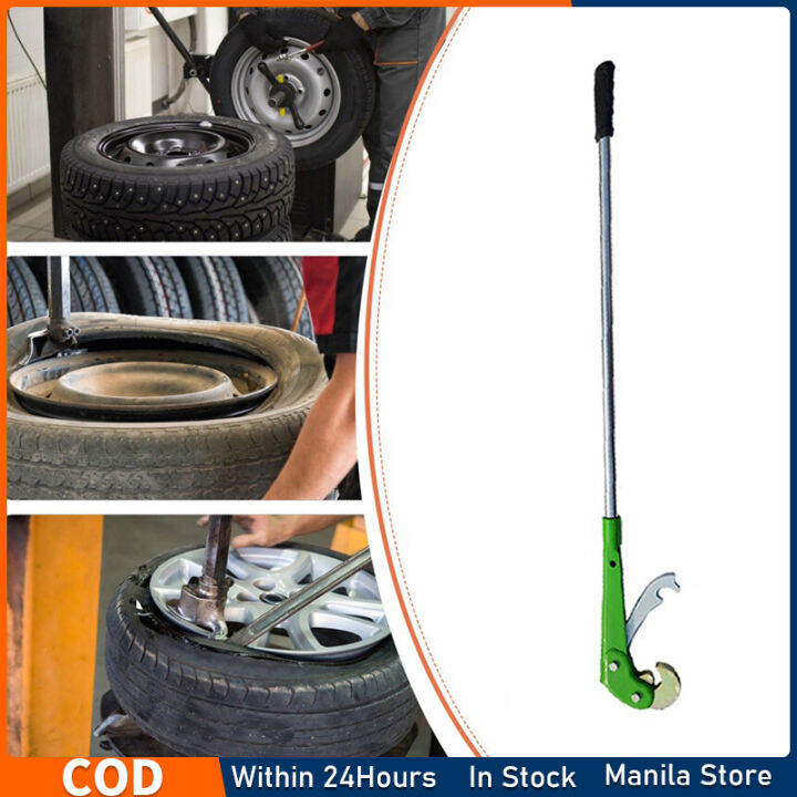 1.2m Steel Tire Mount Demount Tool Kit Tubeless Truck Bead Breaker ...