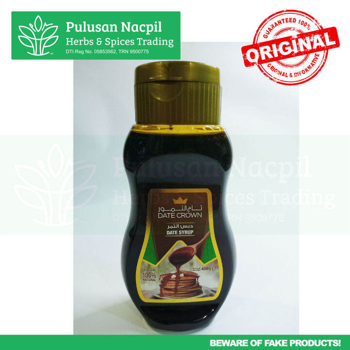 Date Syrup Pure, Date Crown 400g | Lazada PH