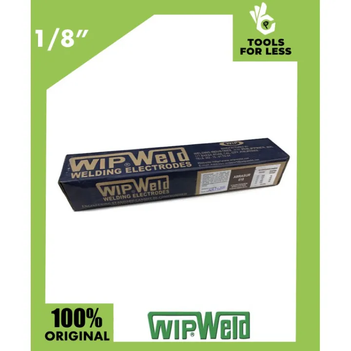 Wipweld Abrasur 610 Welding Electrode 3.2mm or 1/8 (5kg.)zvF | Lazada PH