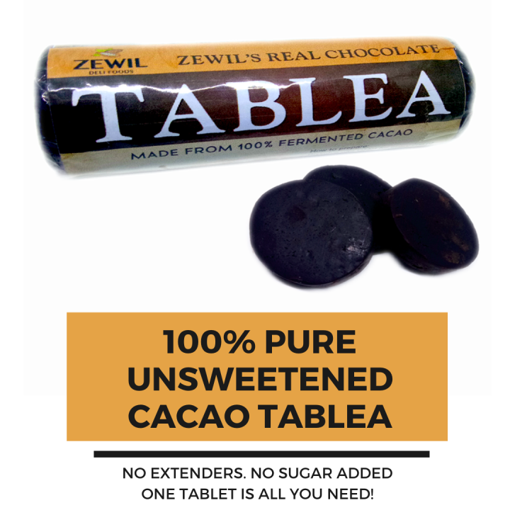 Tablea: 100% Pure Unsweetened Cacao (10 Tablets) from Matag ob,Leyte ...