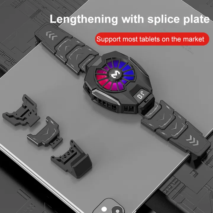 พัดลมระบายความร้อนแบบพกพาเกมมินิคูลเลอร์ DL05-PAD USB ขับเคลื่อนแท็บเล ...