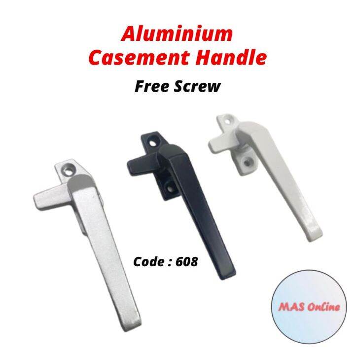 Premium Solid 608 Aluminium Window Handle / Pemegang Cermin Tingkap ...