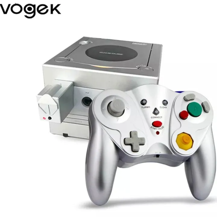 2.4G Wireless Gamepad For Nintendo Game Host NGC Gamecube Controller ...