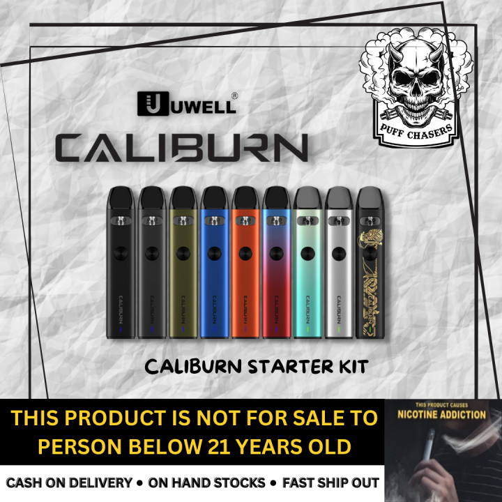 {Legit} Uwell Caliburn A2 pod Kit 520mAh | Vape Pod Starter Kit | E ...