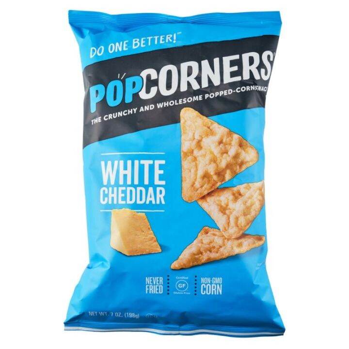 Pop Corners White Cheddar Corn Chips 142gms | Lazada PH