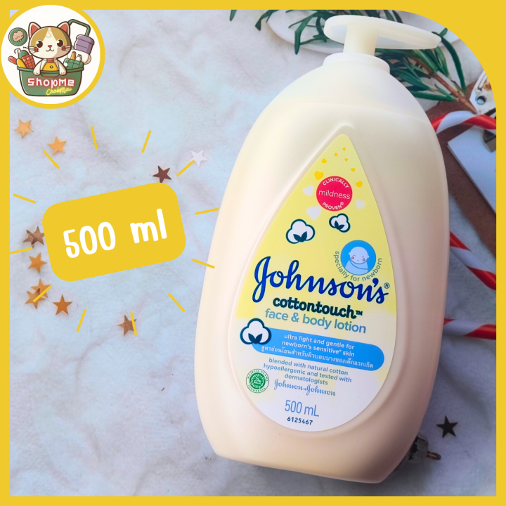 Johnson's Lotion Cotton Touch Face & Body Lotion จอห์นสัน คอตตอนทัช เฟซ ...