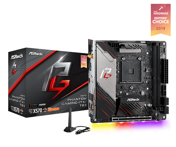 ASRock ITX mobo: X570 Phantom Gaming ITX/TB3 am4 mITX motherbord for ...