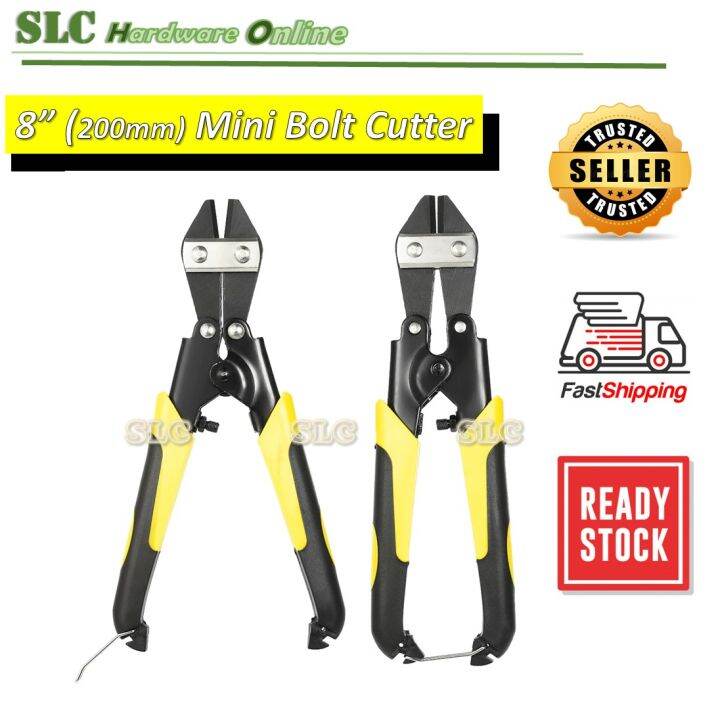 8" (200mm) Mini Bolt Cutter Wire Cable Mesh Cutting Clipper Tools ...