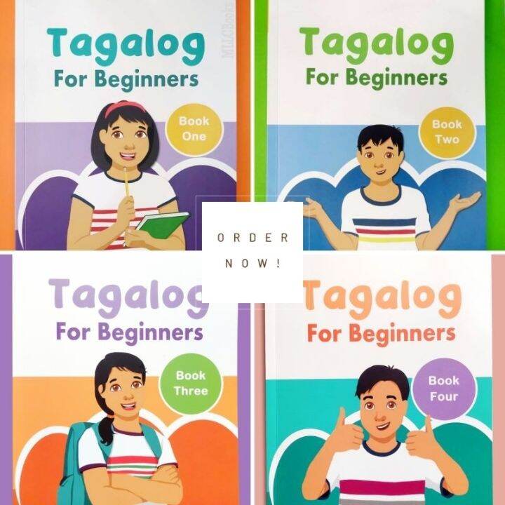 Tagalog for Beginners Books 1 2 3 4 (set) (xFilipino books) | Lazada PH