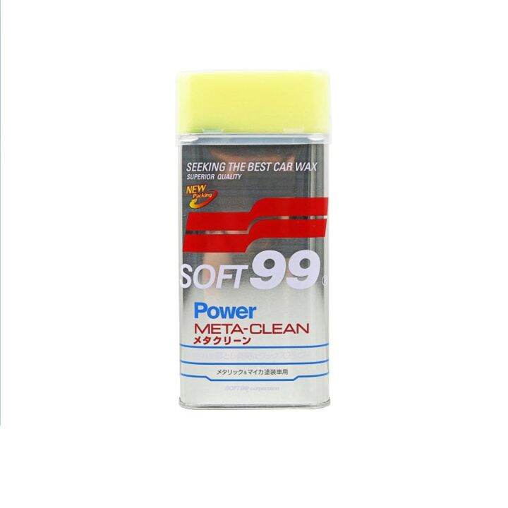 SOFT99 NEW FORMULA POWER META-CLEAN LIQUID WAX (530ML) | Lazada