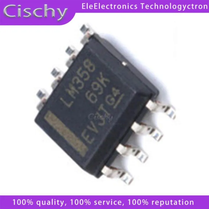 50PCS LM358 LM358DR SOP8 LM358 SOP LM358D SMD In stock | Lazada.co.th