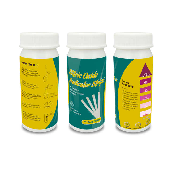 RCYAGO 25 Pieces/Barrel Nitric Oxide Indicator Test Nitric Ocide Test ...