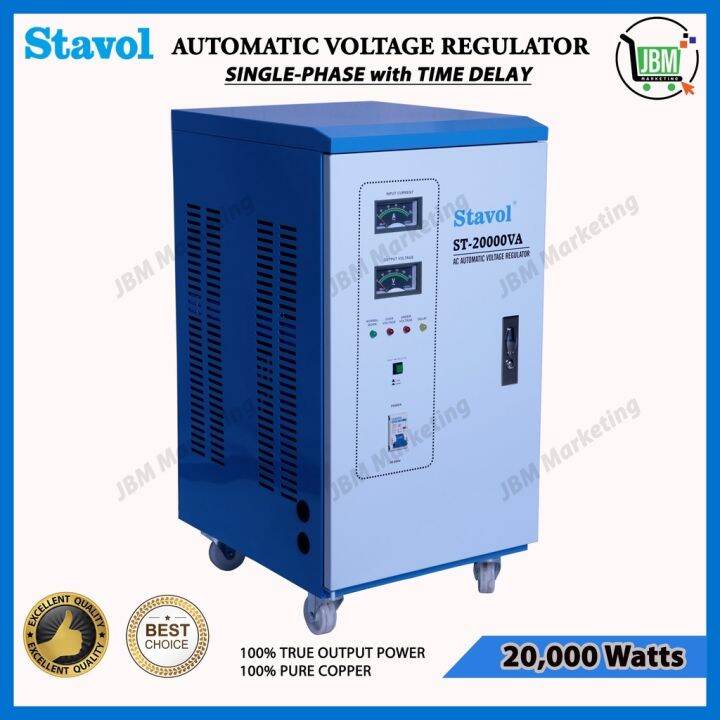 Stavol AVR (Automatic Voltage Regulator) Single Phase With Time Delay ...