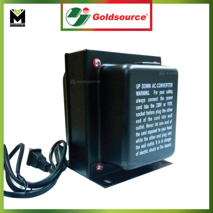 Goldsource TC-1000 / TCH-1000 Step Up Step Down Transformer 1000 Watts ...