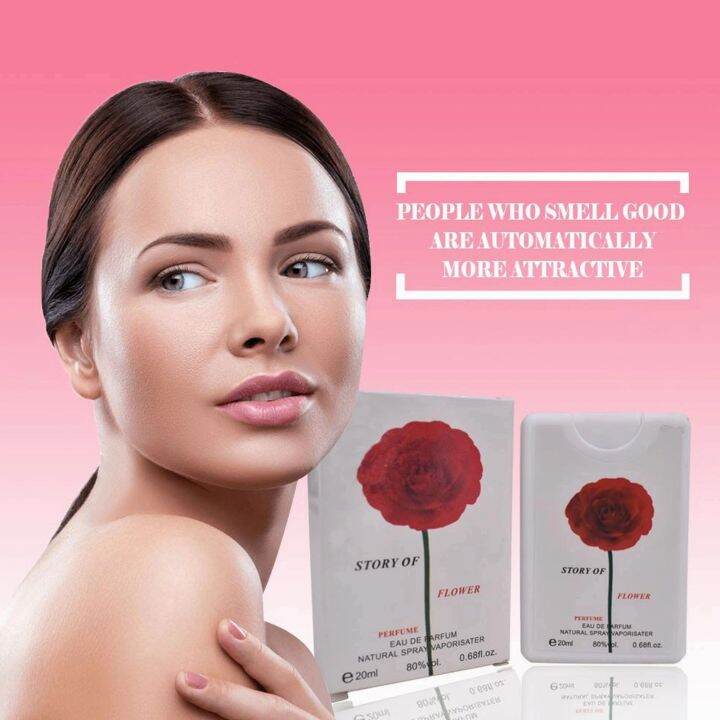 Story of Flower Pocket Perfume for Women - Mini Handy Travel Size ...