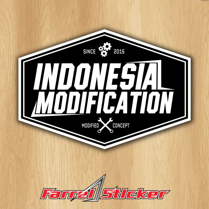 Stiker modifikasi STICKER INDONESIA MODIFICATION | Lazada Indonesia