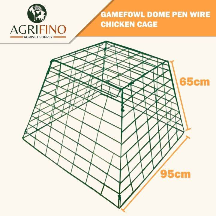 Agrifino Scratch Pen Game Fowl Cage for Chicken Rooster Green | Lazada PH