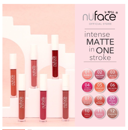 Nuface Nu Matte Lip Cream | Lazada Indonesia