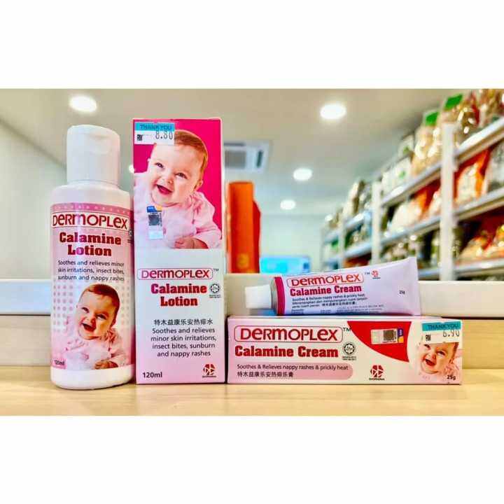 DERMOPLEX CALAMINE (CREAM 25GM/LOTION 120ML) | Lazada