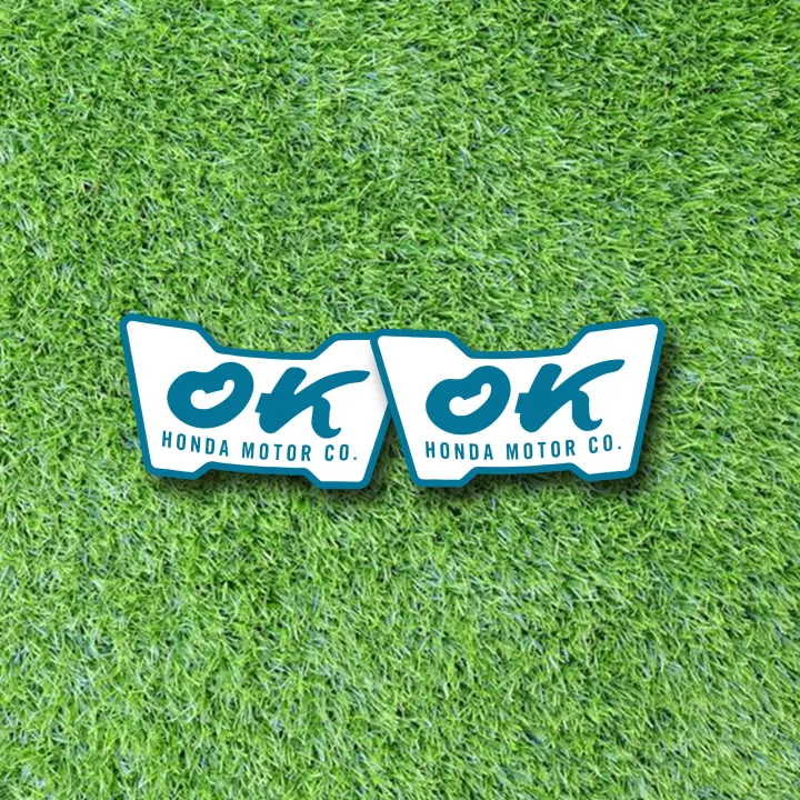 Motor Co. OK Honda Car Sticker window for Civic City CRV BRB Mobilio ...