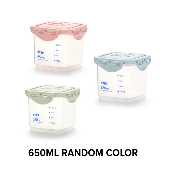 Celina Home Living Plastic Sealed Food Canister Storage Box Transparent ...