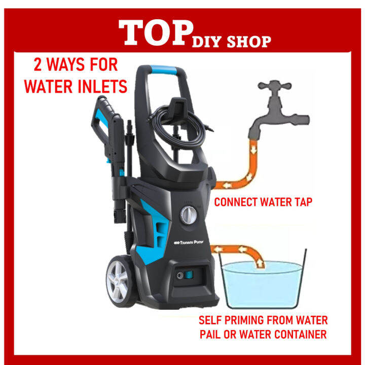 Tsunami Water Jet HPC7180 2200W Water Pressure Jet Water Pump 170 Bar ...