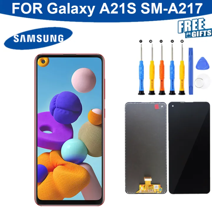 Original LCD For Samsung Galaxy A21S A217 LCD Touch Screen Digitizer Assembly Replacement Parts ...