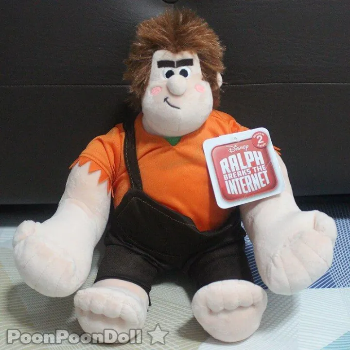ตุ๊กตา Ralph ตุ๊กตา Wreck It Ralph ตุ๊กตา ราล์ฟ ขนาด 9 นิ้ว ตุ๊กตาราล์ฟ ตุ๊กตาralph ตุ๊กตา