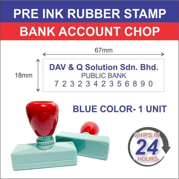Rubber Stamp / Self Ink Rubber Stamp / Pre Ink Rubber Stamp / Company ...