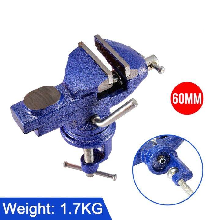 CLAW 60MM Table Bench Clamp Vise Mini Bench Vise Table Screw Vise ...
