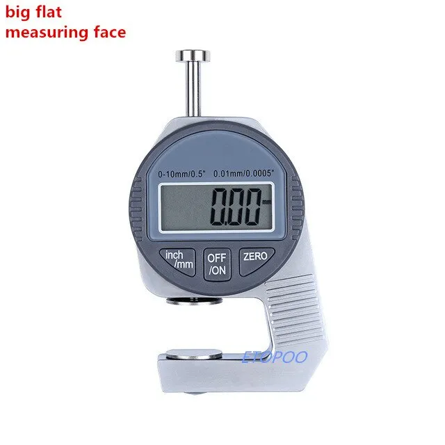 Portable mini Precise Digital Thickness Gauge Meter Tester Micrometer ...