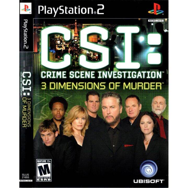 แผ่นเกมส์ CSI 3 Dimensions of MurderPS2 Playstation2 คุณภาพสูง ราคาถูก | Lazada.co.th