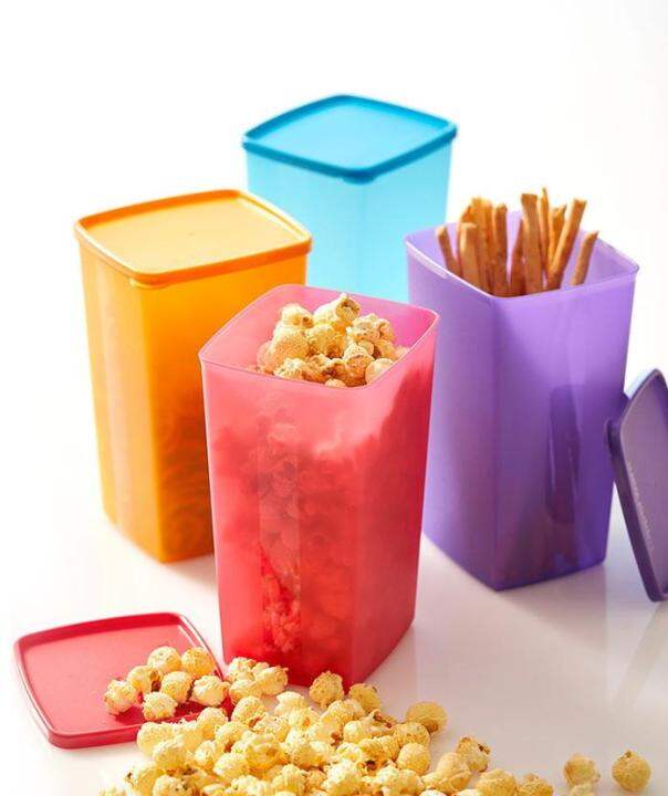 Tupperware Tall Square (4) | Lazada Indonesia