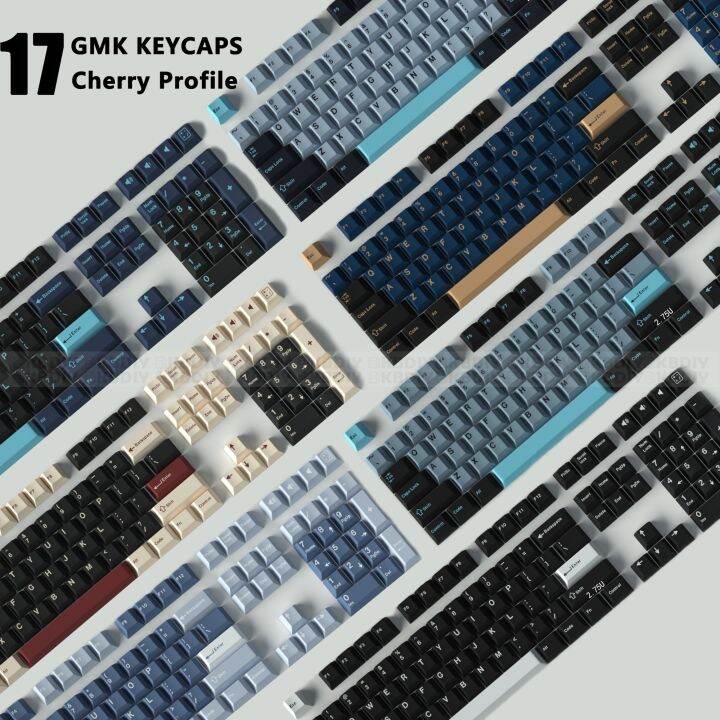 KBDIY GMK Keycap Cherry Profile Double Shot PBT ABS Keycap untuk ...