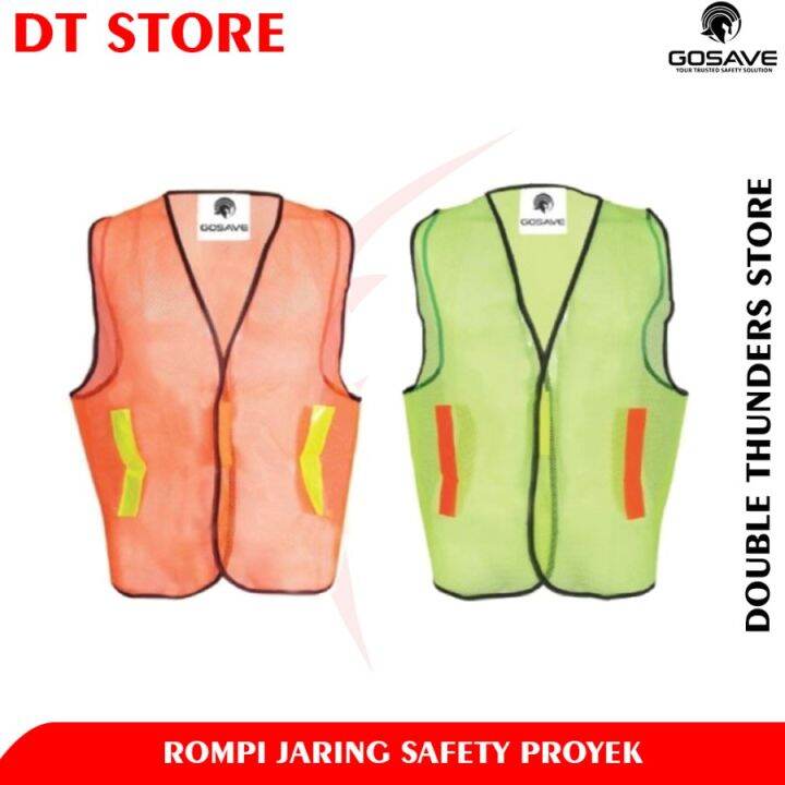 Go Save Rompi Safety Jaring Jala Proyek | Lazada Indonesia