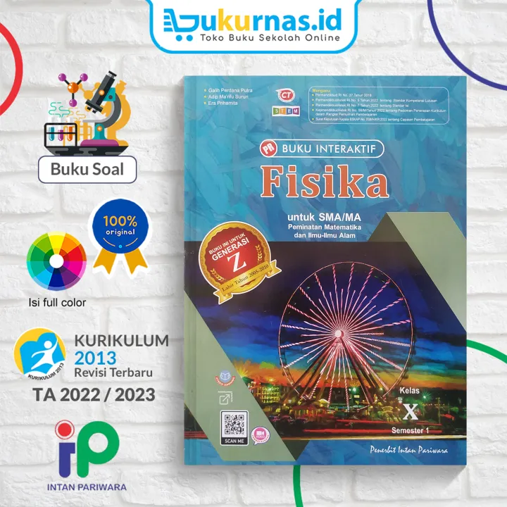 Buku PR Interaktif Fisika SMA/MA Kelas 10 Semester 1 - Intan Pariwara | Lazada Indonesia