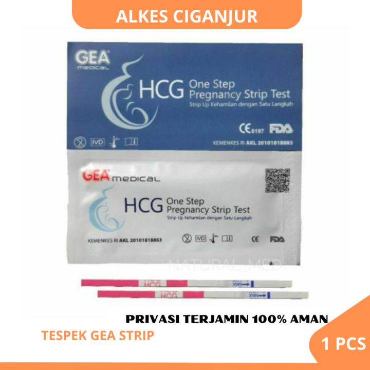 GEA Strip Test Kehamilan Strip Tes pack Tespack Kehamilan Compact Alat ...