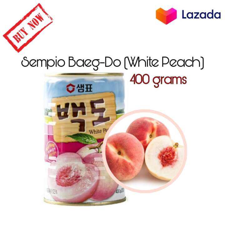 Sempio Baeg-Do (White Peach) 400 grams | Lazada PH