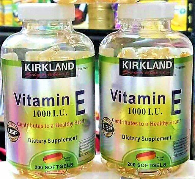 KIRKLAND SIGNATURE Vitamin E 1000 IU( 200softgels)1 bottle | Lazada PH