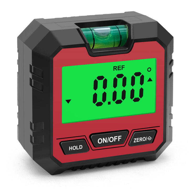 Electronic Digital Level Box Protractor High Accuracy Angle Finder Gauge Level Inclinometer with ...